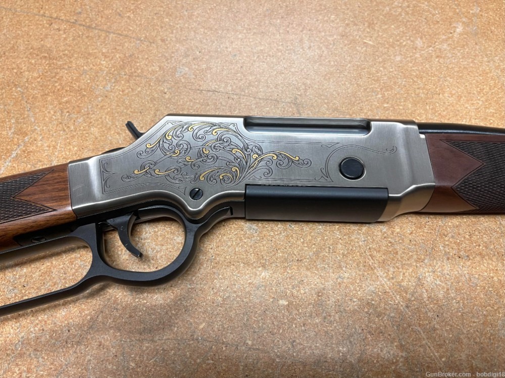 Henry Long Ranger Deluxe 5.56 Engraved Nickel H014D-223 NO CC FEES ...