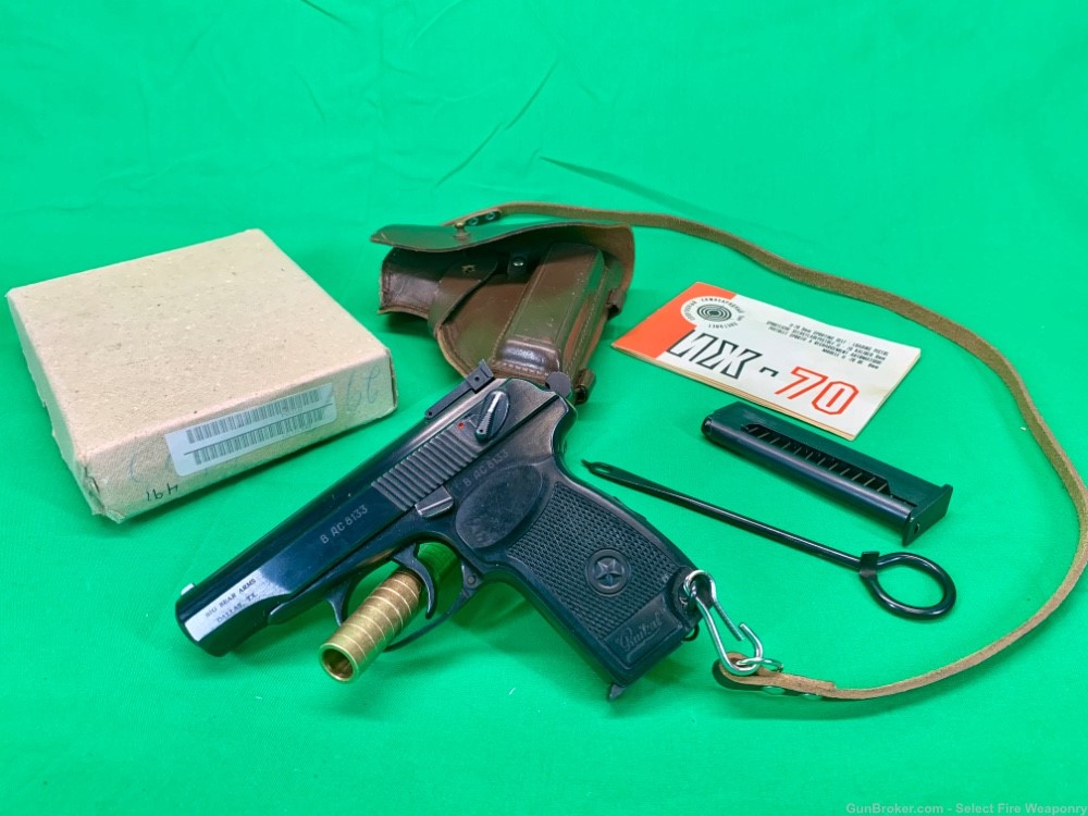 Russian IZH-70 Makarov .380 acp Big Bear Arms in box 2 mags holster ...