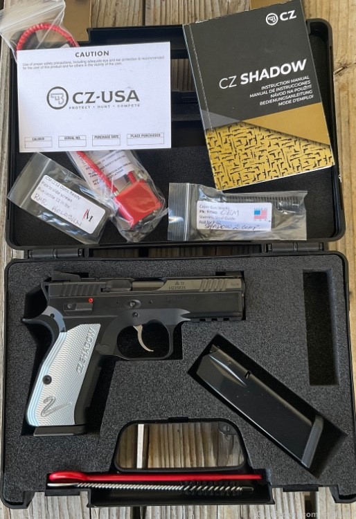 CZ Shadow 2 Compact, 9mm, As New! - Semi Auto Pistols at GunBroker.com ...