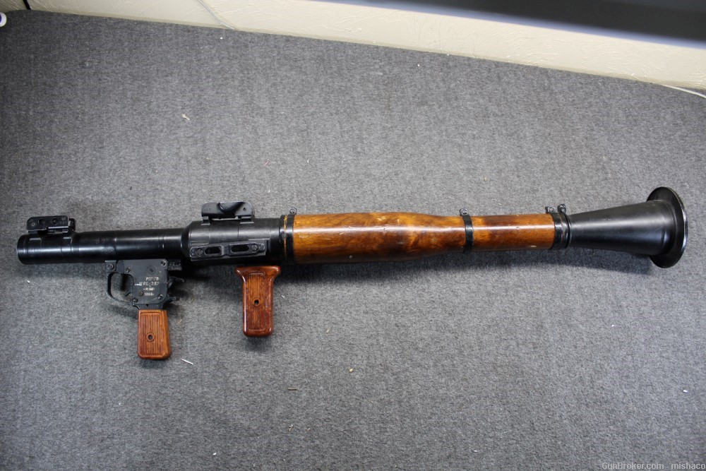 Nice 1968 Soviet-Russian RPG-7/7b Deactivated Rocket Grenade Launcher ...