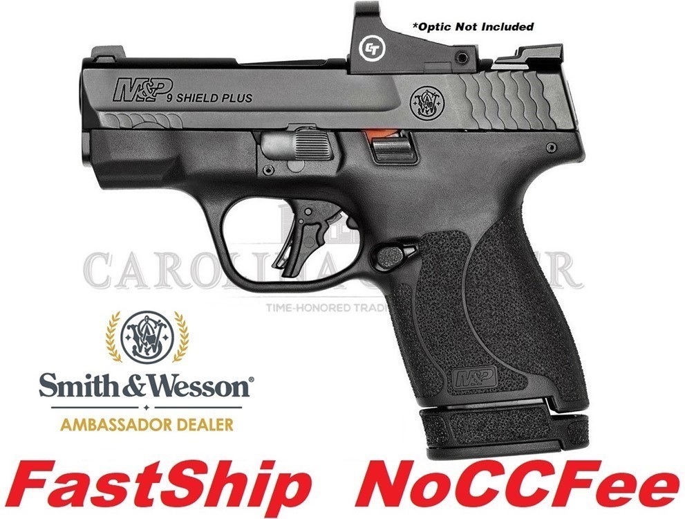 S&W SHIELD PLUS S&W-SHIELD PLUS OPTIC READY 9MM 13534 - Semi Auto ...