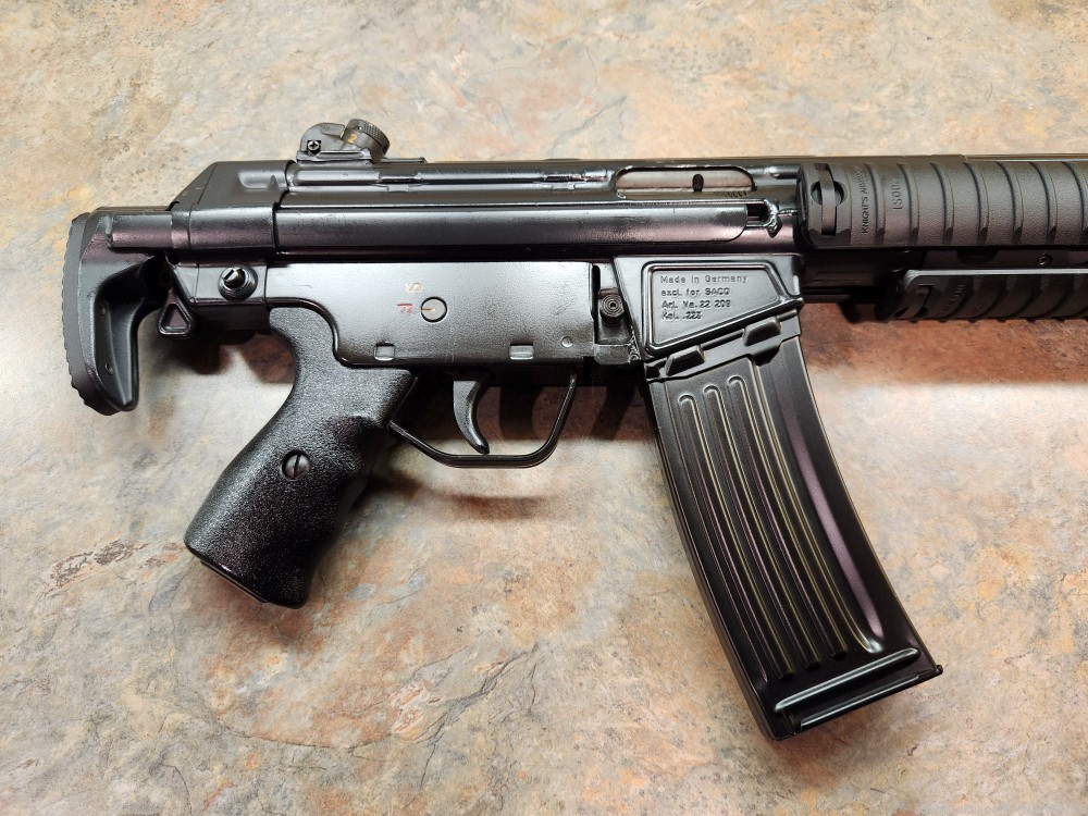 Early 1975 HK 93 with KAC RAS and A3 Stock - Semi Auto Rifles at ...