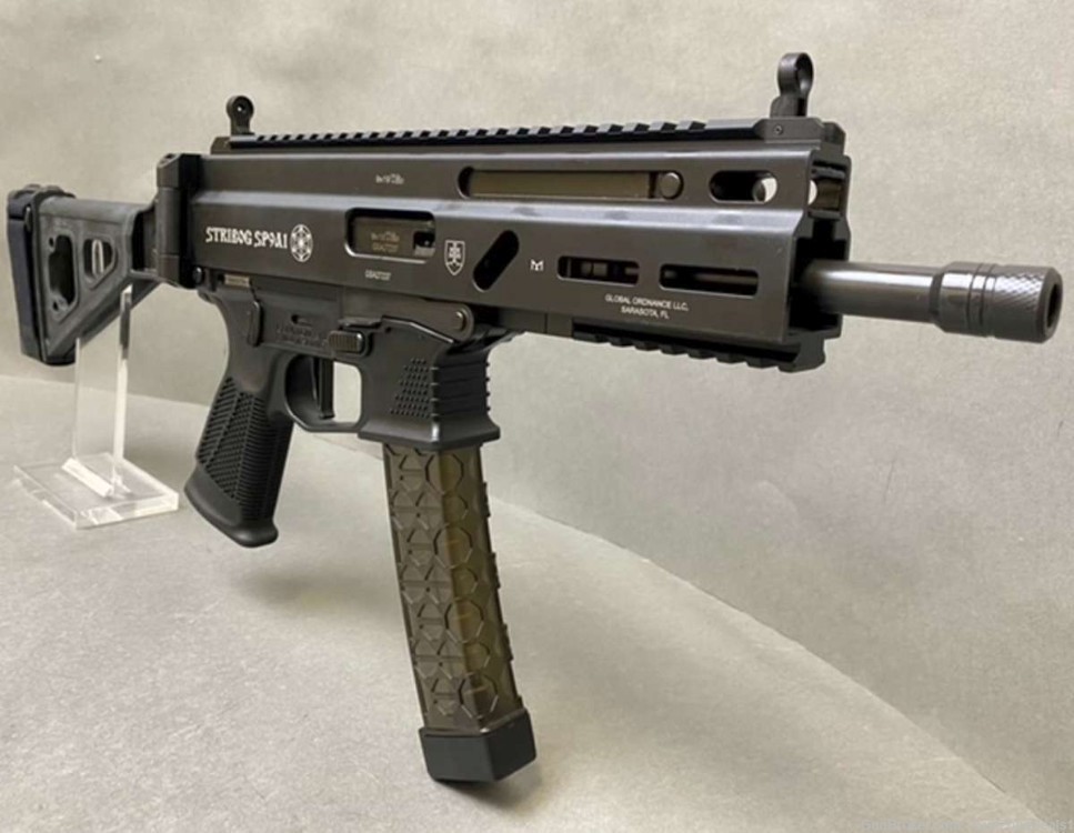 Stribog SP9A1 Gen2 w/ Folding SB Tactical (SBT) Brace - Semi Auto ...