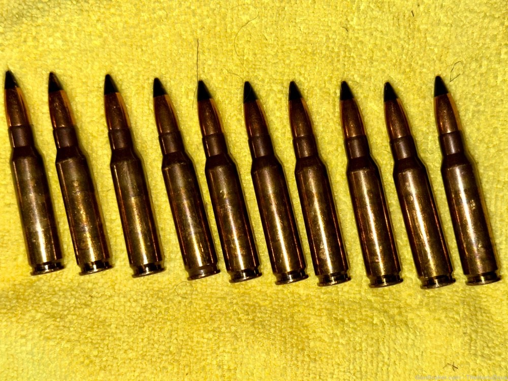 Legit M993 7.62 / .308 AP Black Tip “Carl Gustaf” “CG 07” Headstamp QTY ...