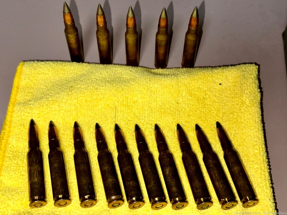 Legit M993 7.62 / .308 AP Black Tip “Carl Gustaf” “CG 07” Headstamp QTY ...