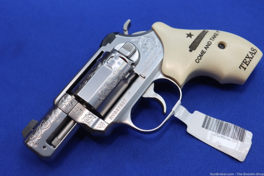 Kimber Model K6S TEXAS EDITION Revolver 357MAG ENGRAVED TX SA DA 357 ...