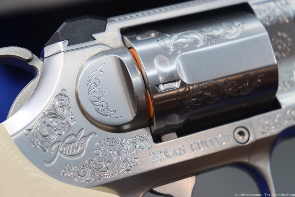 Kimber Model K6S TEXAS EDITION Revolver 357MAG ENGRAVED TX SA DA 357 ...