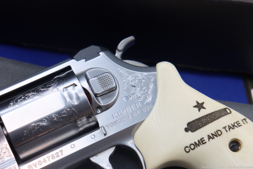 Kimber Model K6S TEXAS EDITION Revolver 357MAG ENGRAVED TX SA DA 357 ...