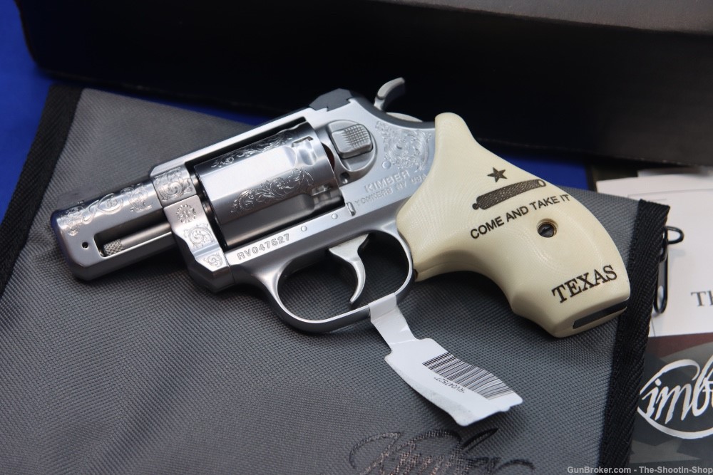 Kimber Model K6S TEXAS EDITION Revolver 357MAG ENGRAVED TX SA DA 357 ...
