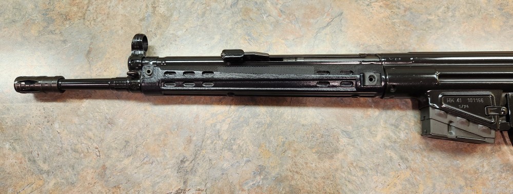 Heckler & Koch 1/74 HK41 & claw mount with 30mm scope rings - Semi Auto ...