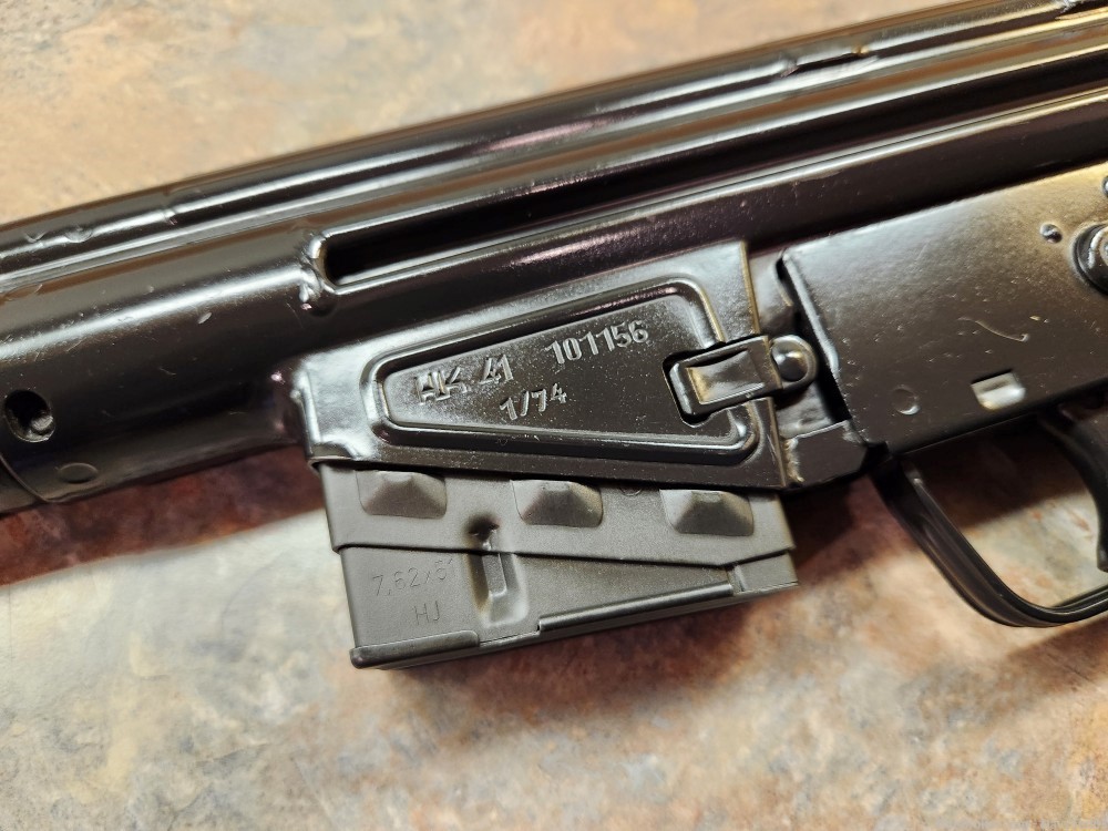 Heckler & Koch 1/74 HK41 & claw mount with 30mm scope rings - Semi Auto ...