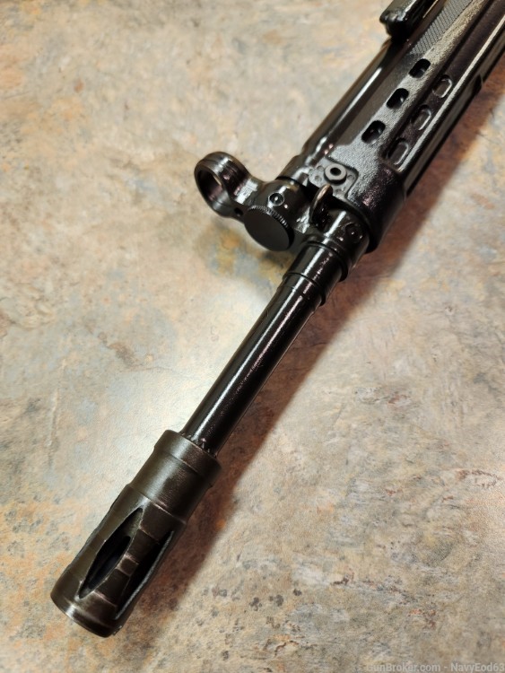 Heckler & Koch 1/74 HK41 & claw mount with 30mm scope rings - Semi Auto ...