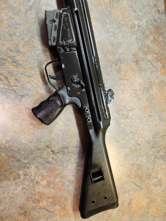 Heckler & Koch 1/74 HK41 & claw mount with 30mm scope rings - Semi Auto ...