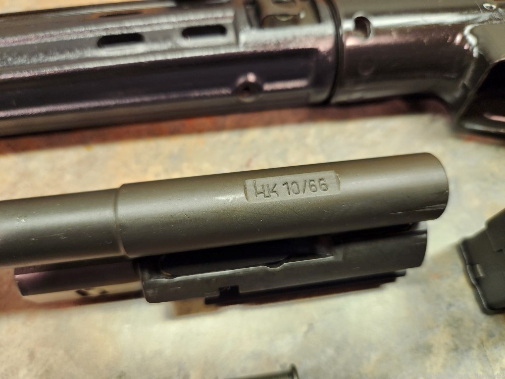 Heckler & Koch 1/74 HK41 & claw mount with 30mm scope rings - Semi Auto ...