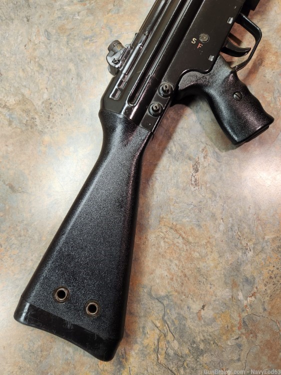 Heckler & Koch 1/74 HK41 & claw mount with 30mm scope rings - Semi Auto ...