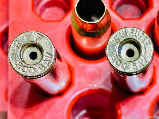 300 SAVAGE brass OTY 57 deprimed and Stainless Steel pin cleaned ...