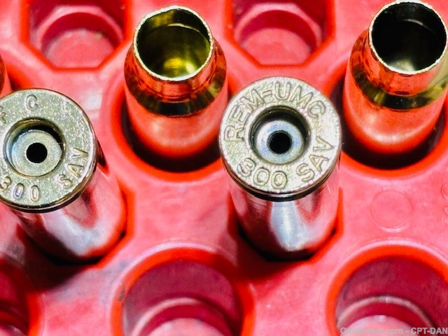 300 SAVAGE brass OTY 57 deprimed and Stainless Steel pin cleaned ...