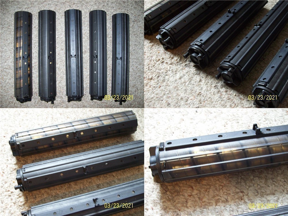 Calico Liberty I M900 9mm carbine, 6 magazines, speed loader, sling ...