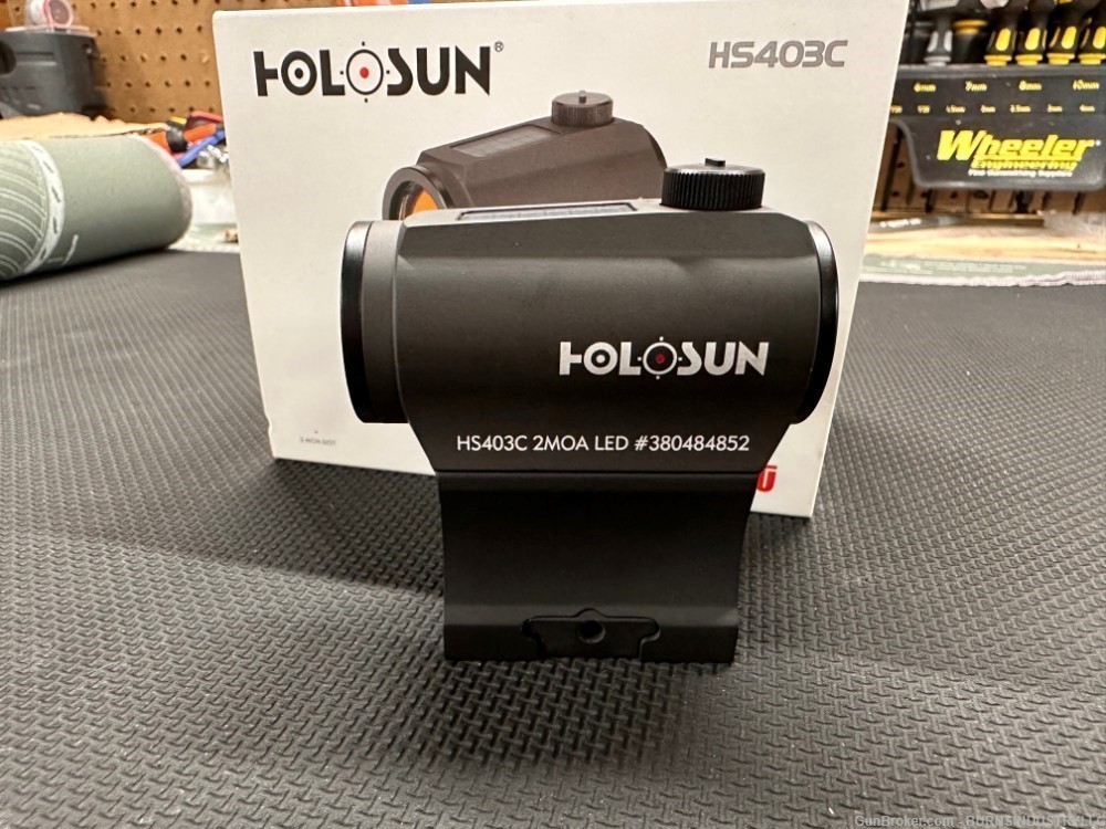 HOLOSUN HS403C 2MOA 403C HOLOSUN 403C 2 MOA HS403C - Red Dots Sights at GunBroker.com : 1034840871