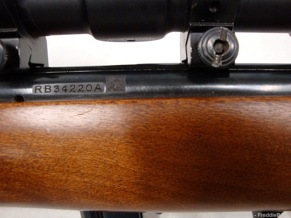 Marlin XT-22 22LR 22" Micro Groove Bbl - Wood Stock - W/ Scope - Bolt ...
