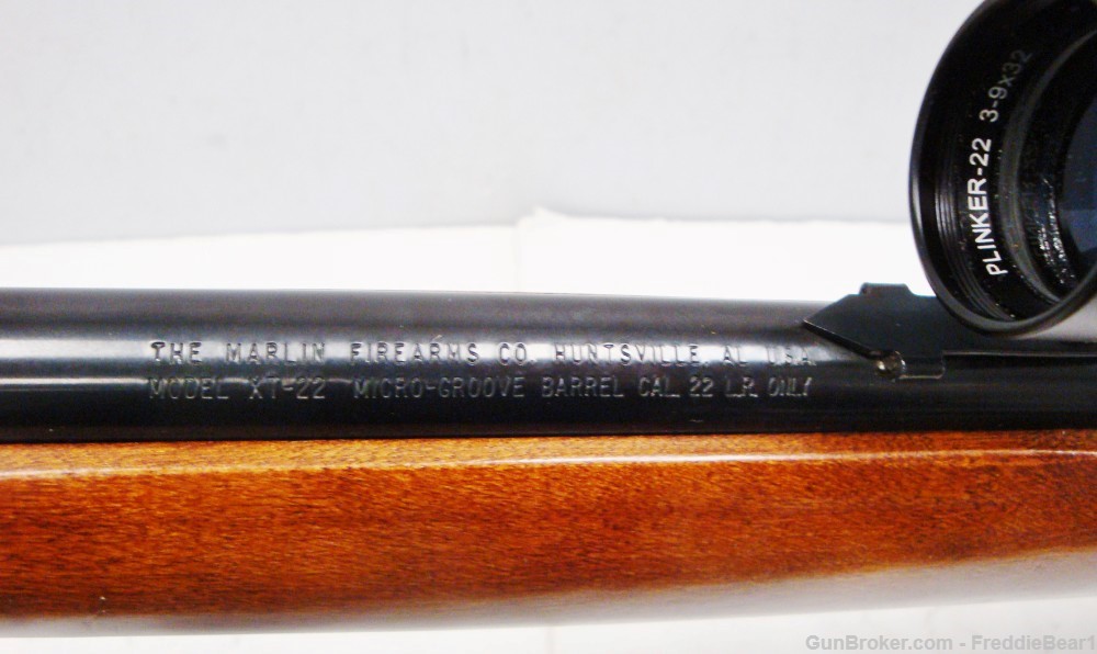Marlin XT-22 22LR 22" Micro Groove Bbl - Wood Stock - W/ Scope - Bolt ...