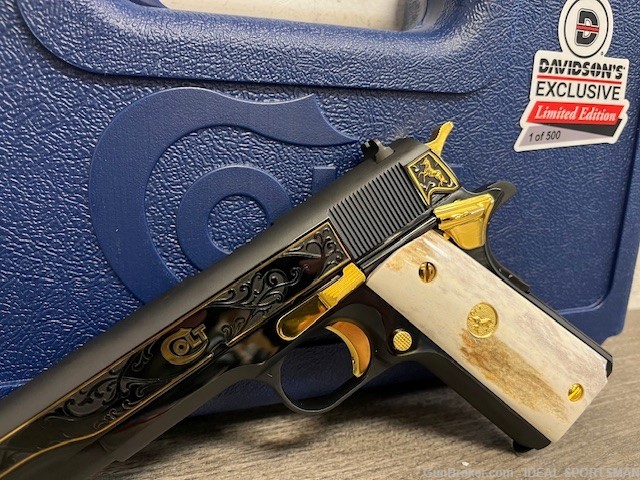 COLT 1911 38 SUPER EL COMPADRE RARE O1911C-38-ECB BRAND NEW TALO - Semi ...