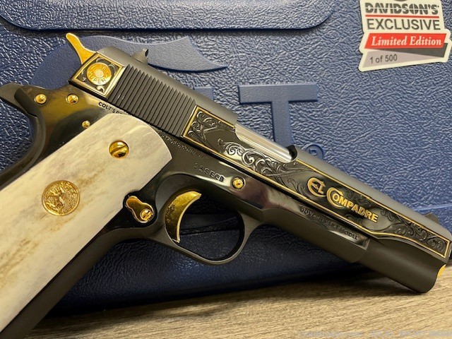 COLT 1911 38 SUPER EL COMPADRE RARE O1911C-38-ECB BRAND NEW TALO - Semi ...