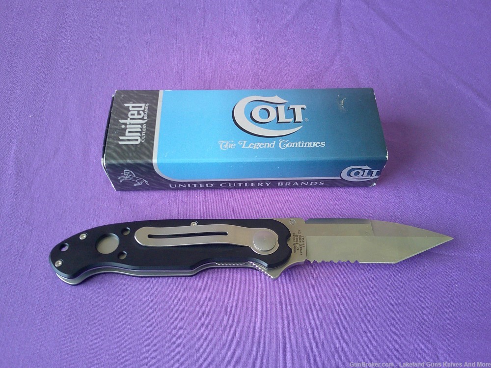 Unicorn Rare! NIB Soligen Germany Made Colt CT50-ST State Trooper Knife ...