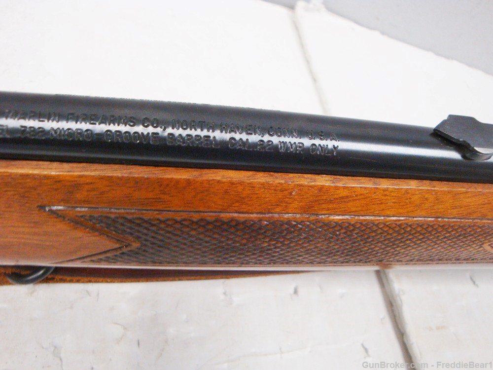 Marlin 782 .22WMR Rifle .22 Magnum W/ 22” Micro Groove Bbl. - Bolt ...