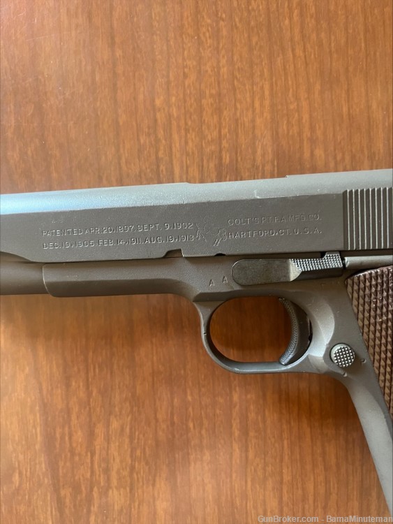 Colt 1911 CMP Service Grade - Semi Auto Pistols at GunBroker.com ...