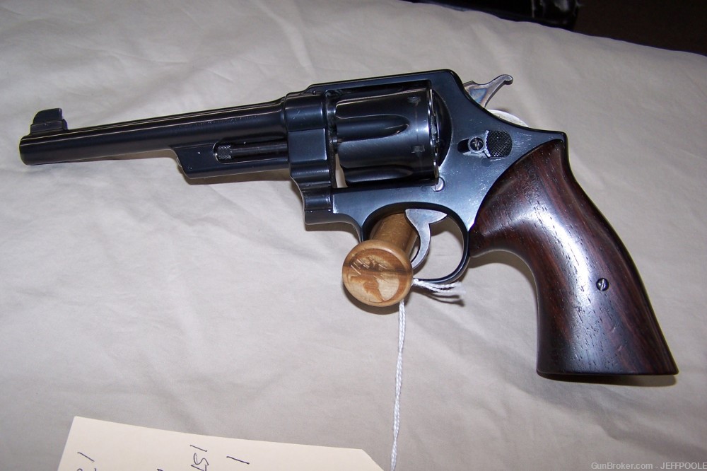 Smith & Wesson Hand Ejector Triple lock 44 Special 1st year production ...