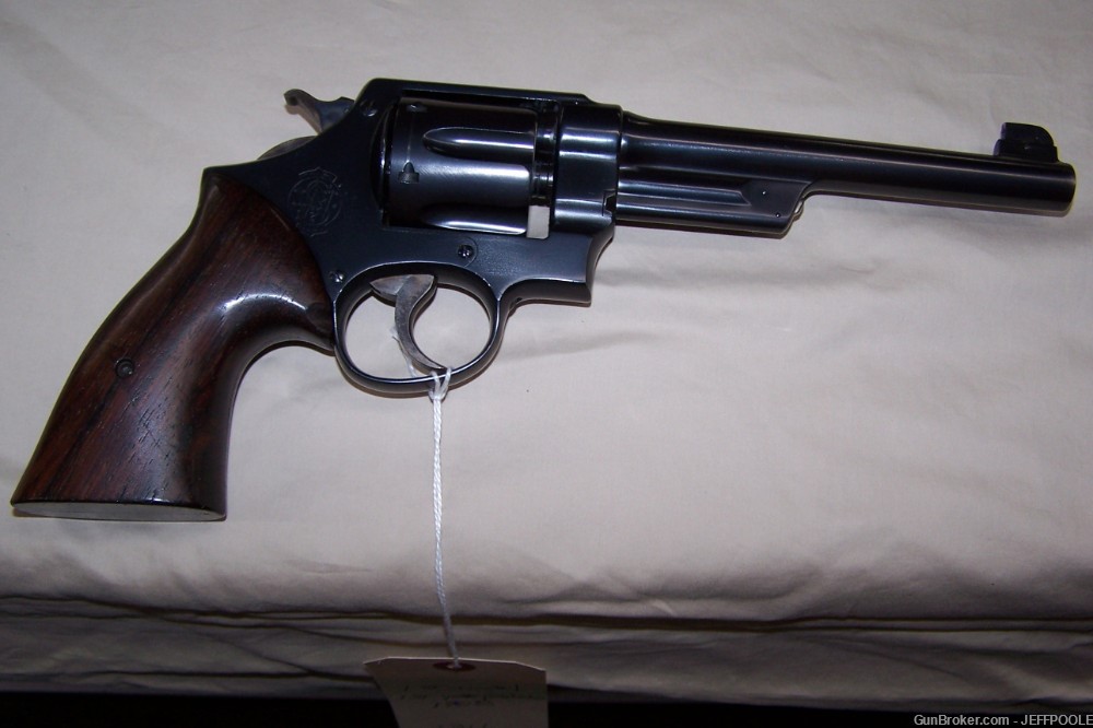 Smith & Wesson Hand Ejector Triple lock 44 Special 1st year production ...