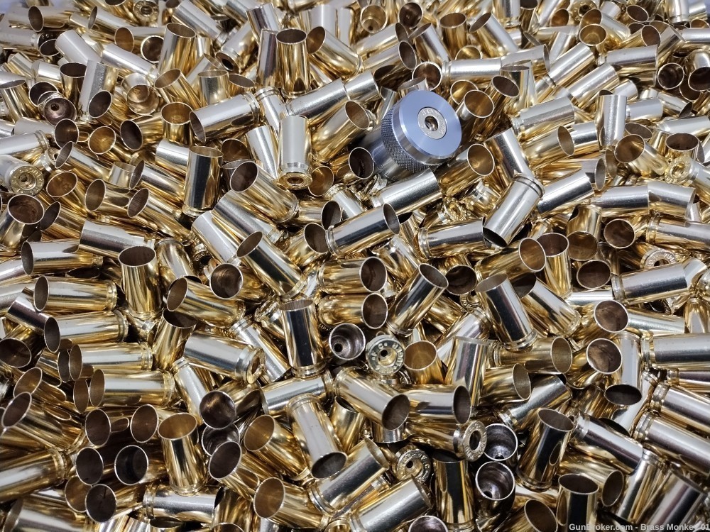9MM Brass all FC Headstamps Deprimed, Sized and Polished 1K pcs ...