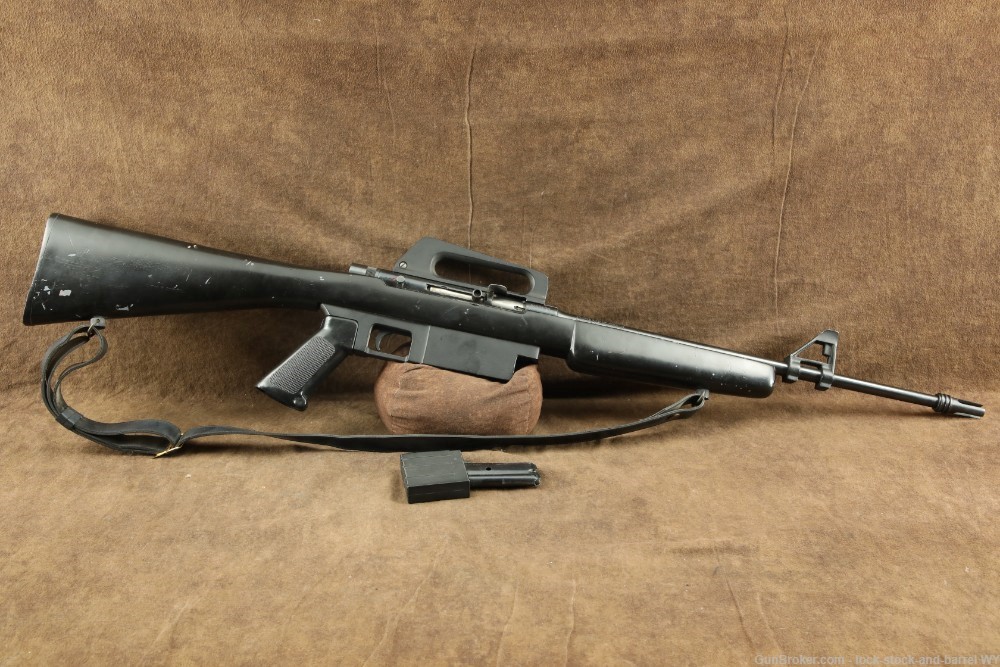 Squires Bingham Model 16 M16 M1600 .22 LR 19” Semi-Auto Rifle - Semi ...