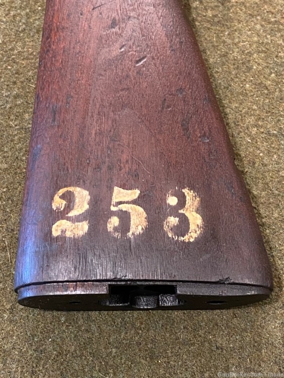 WWII USGI M1 Garand Springfield Armory Stock - AA-G and RA-P Arsenal ...