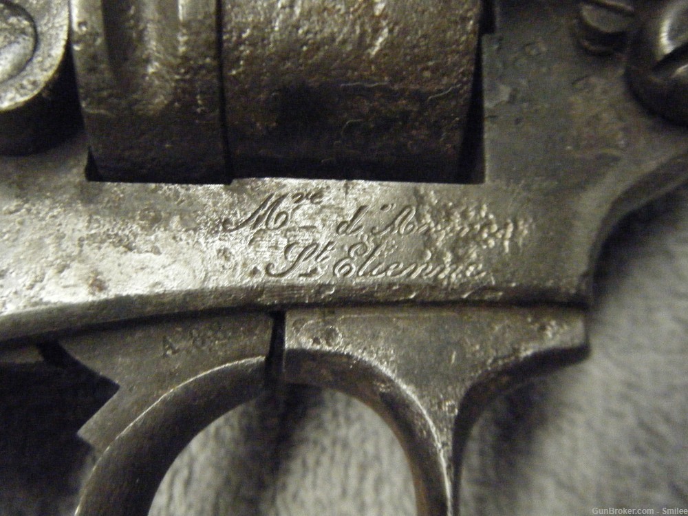 Antique MAS Mle 1873 French 11MM military revolver - Revolvers at ...