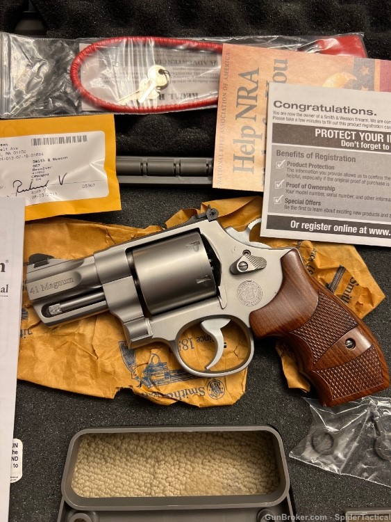657 Smith & Wesson 657-5 Performance Center 41mag Revolver 6rd Rare ...