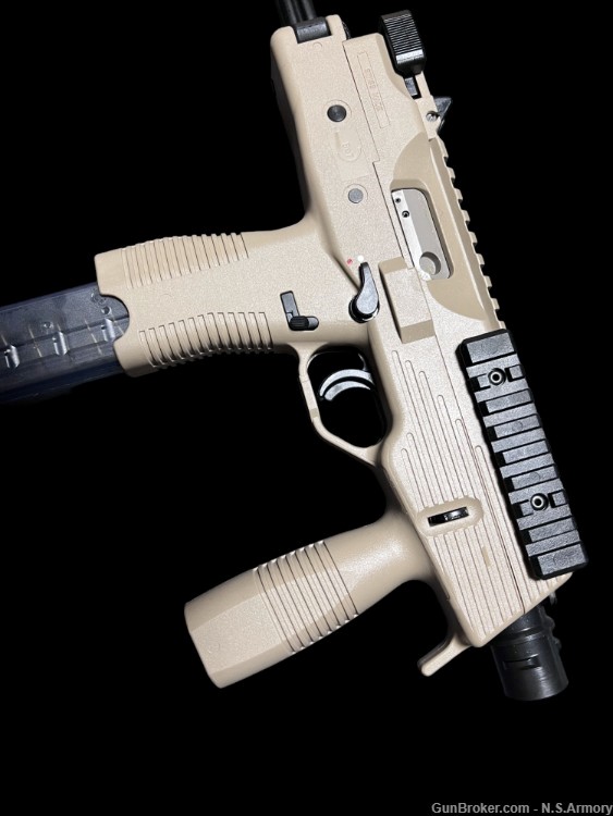 Desirable B&T TP9-N Factory SBR 9mm Coyote Tan BT-30105-N-SBR-CT-FS ...