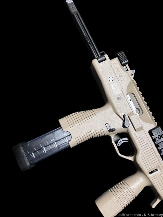 Desirable B&T TP9-N Factory SBR 9mm Coyote Tan BT-30105-N-SBR-CT-FS ...