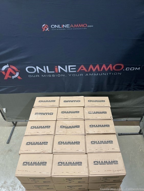 60,000 Rounds of Ammo Inc 115 Grain 9mm TMC 1 Pallet - Pistol ...