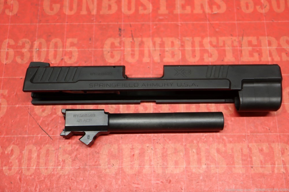 Springfield Armory XD-45ACP Tactical, 45 ACP Repair Parts - Gun Parts ...