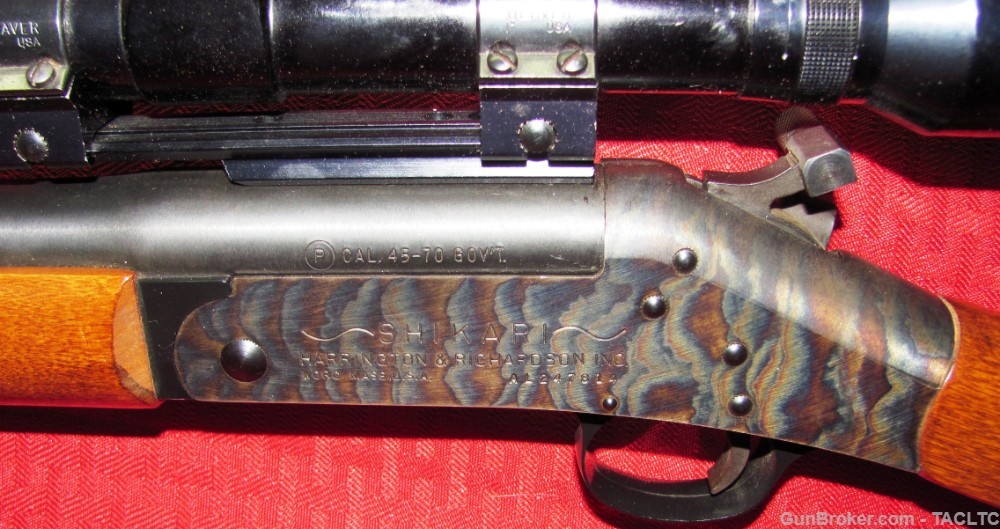 HARRINGTON & RICHARDSON SHIKARI 45-70 HANDI-RIFLE - Single Shot Rifles ...