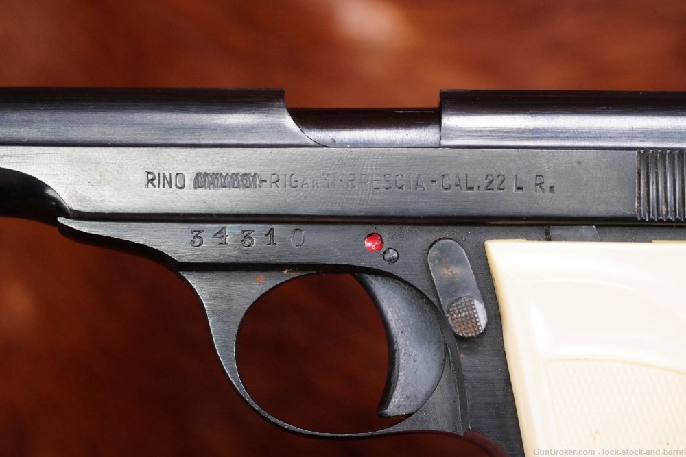 Rino Galesi Rigarmi .22 LR 3” Semi Automatic Italian Pocket Pistol ...