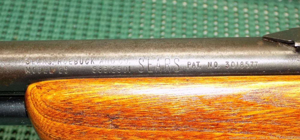 Sears, Roebuck and Co. Model 25 Semi Auto Rifle .22 Cal. Used NO ...