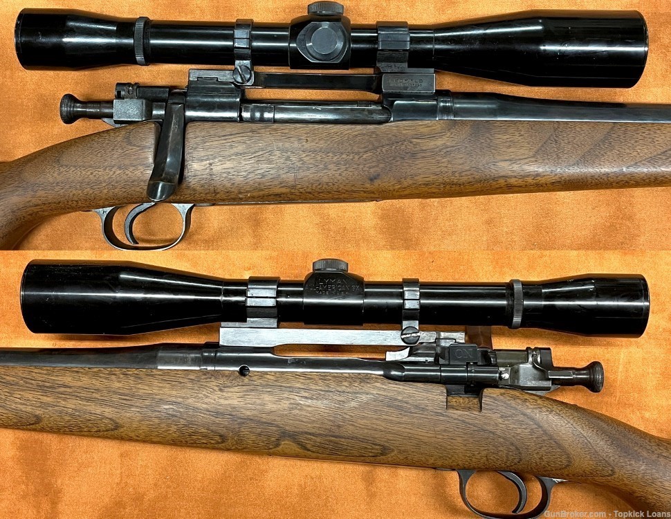 Springfield 03-A3 .256 Newton w/ Timney Trigger & 6X Lyman Scope - Bolt ...