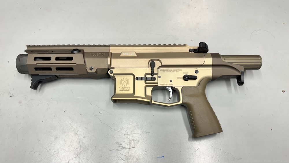 MAXIM DEFENSE PDX 5.56 Semi-Auto Pistol Arid FDE New - Semi Auto ...