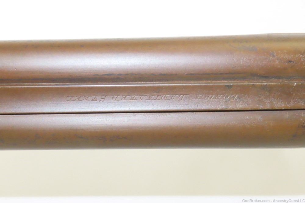 Antique W. & C. SCOTT & SONS Percussion DOUBLE BARREL SxS HAMMER ...