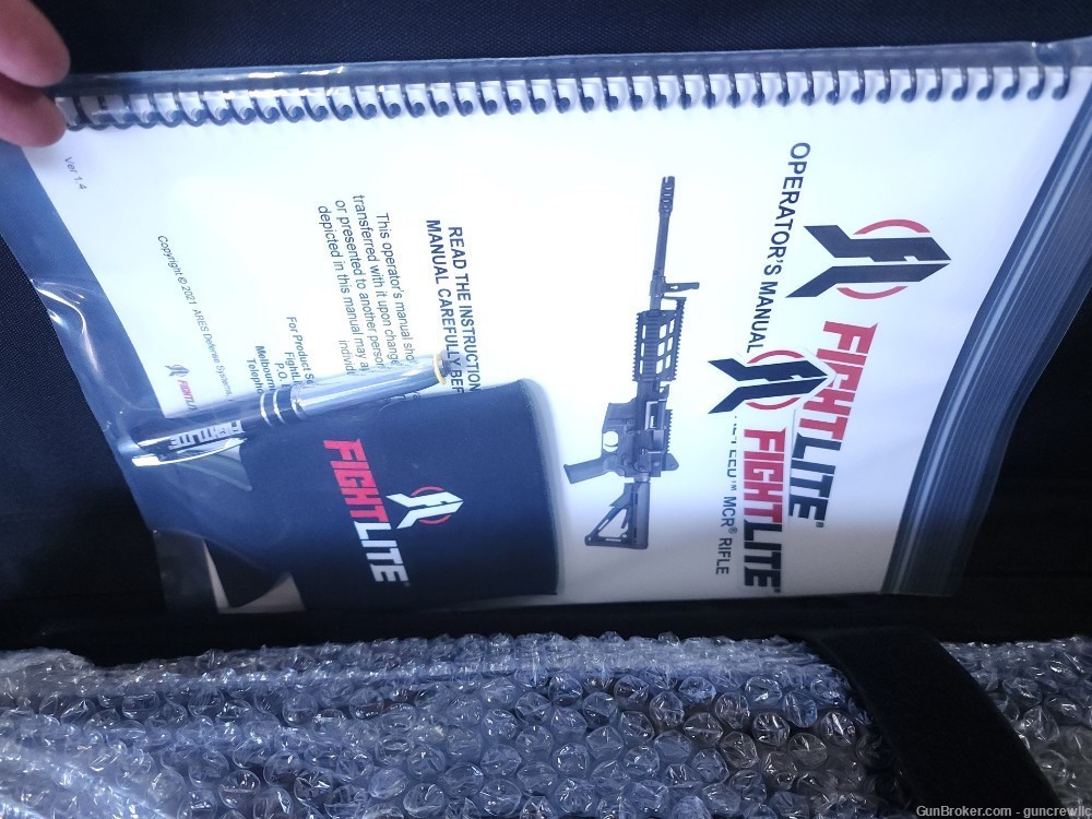 Fightlite MCR-060M Dual Feed AR15 Upper Belt Fed 5.56 223 M-lok 16 ...