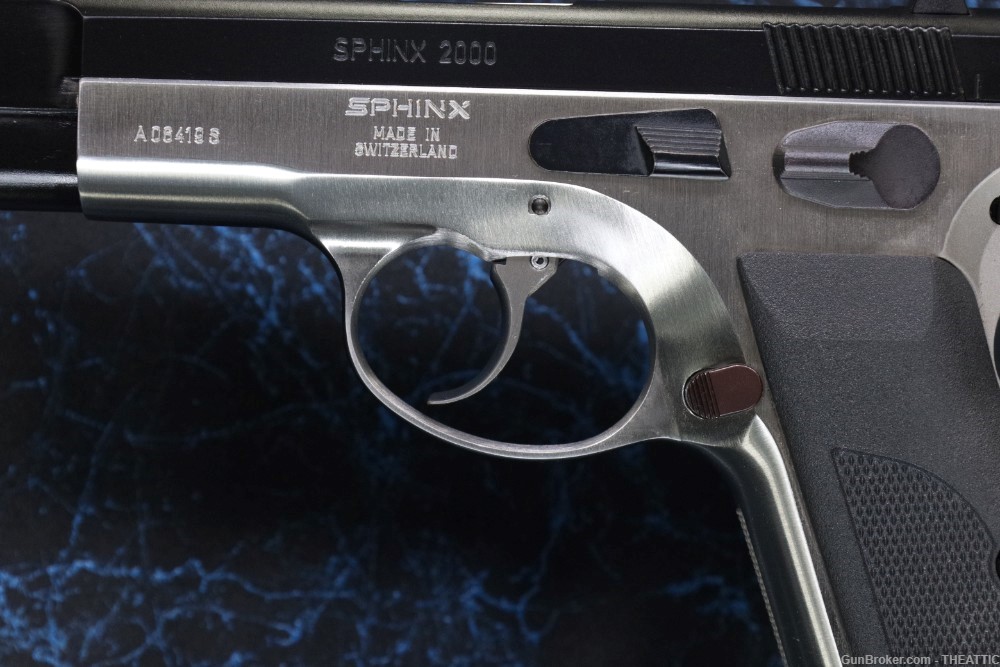 SPHINX AT2000S 9MM PISTOL DUOTONE MADE IN SWITZERLAND AT 2000 - Semi ...