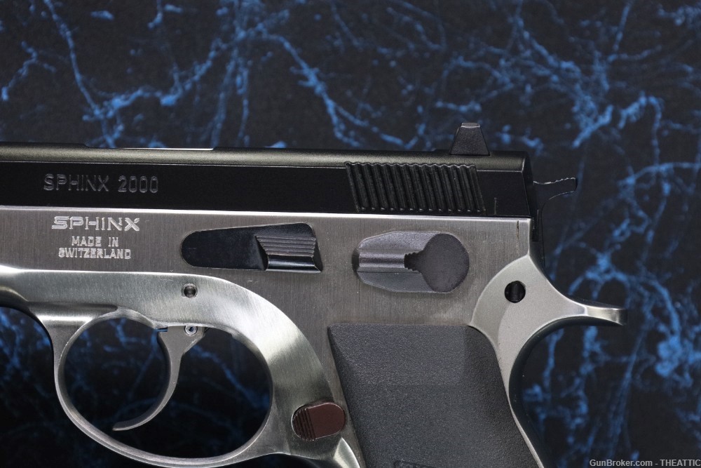 SPHINX AT2000S 9MM PISTOL DUOTONE MADE IN SWITZERLAND AT 2000 - Semi ...